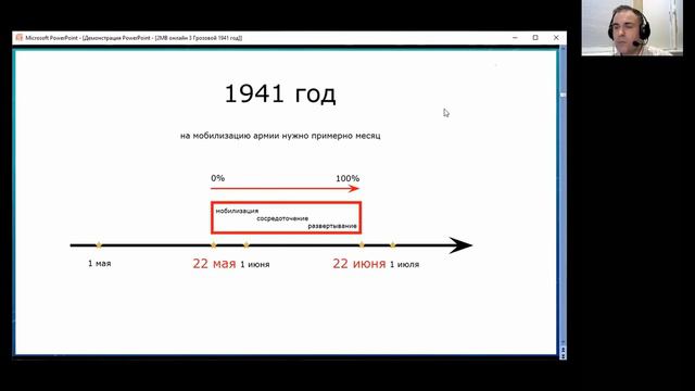 Фрагмент занятия "Грозовой 1941 г". Проект "История рядом"