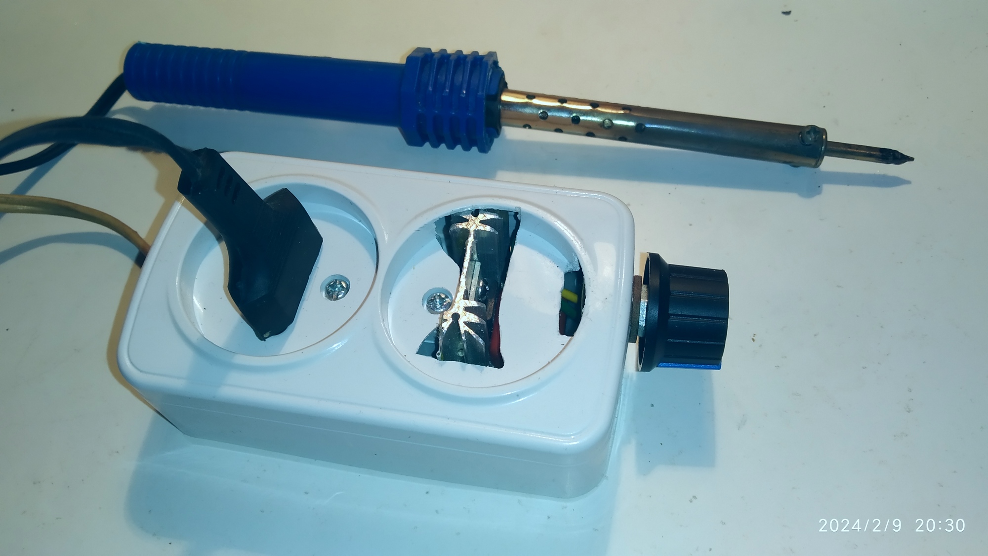 DIY регулятор мощности для паяльника, диммер