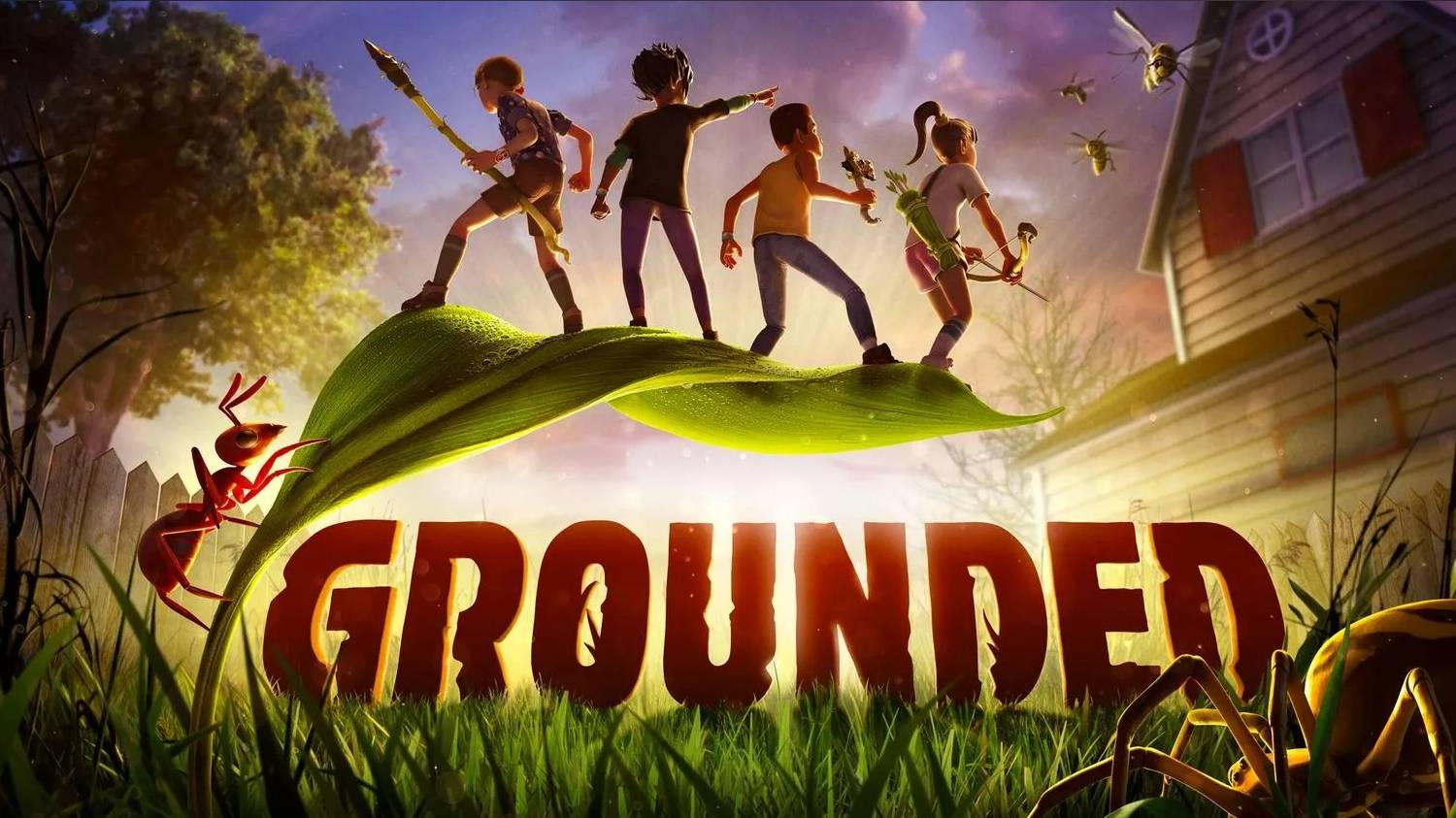 Grounded - №14 Секретная дубинка и банда злых Клопов!)