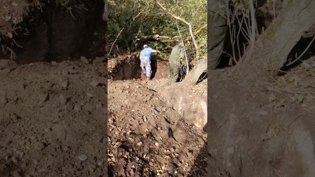 не лёгкое это дело - шурф.