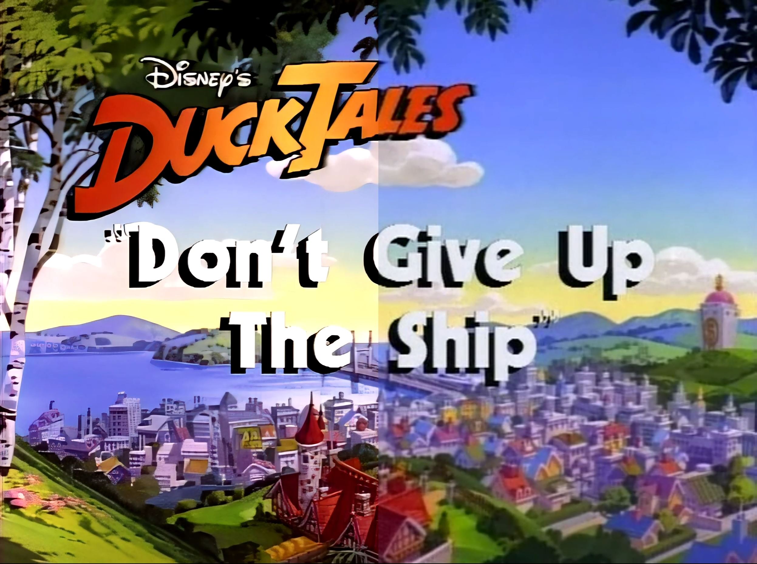 Duck Tales. Upscale. Сравнительное видео.