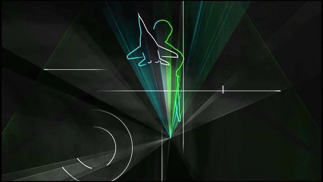 Лазерное шоу для МО РФ.