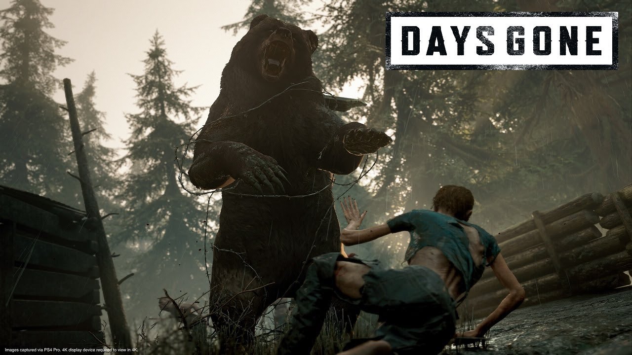 Days Gone - 5 Серия Прекрасная игра с открытым миром и кучей зомби (ой фриков) приятного просмотра))