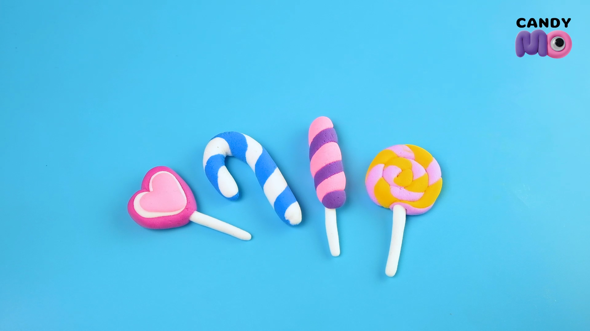 Как слепить леденцы. Легкий пластилин, набор для лепки CandyMo
