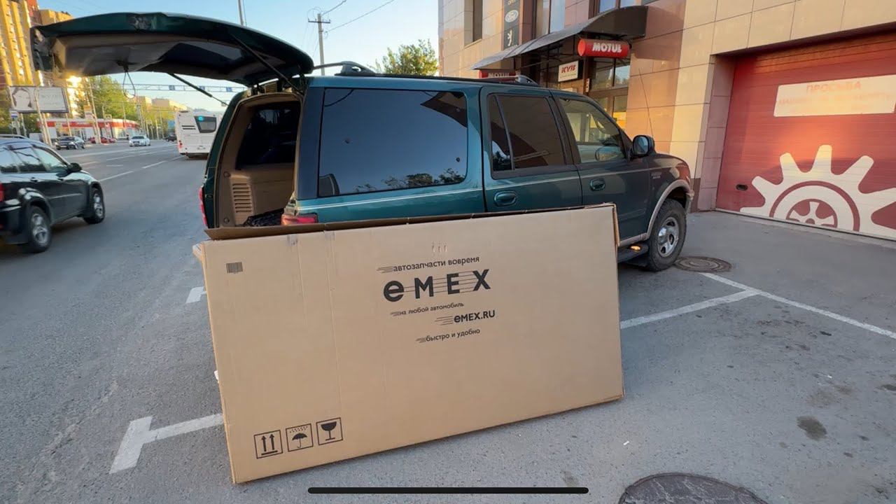 Заменил лобовое стекло, прошел техосмотр, новости канала, Ford Expedition