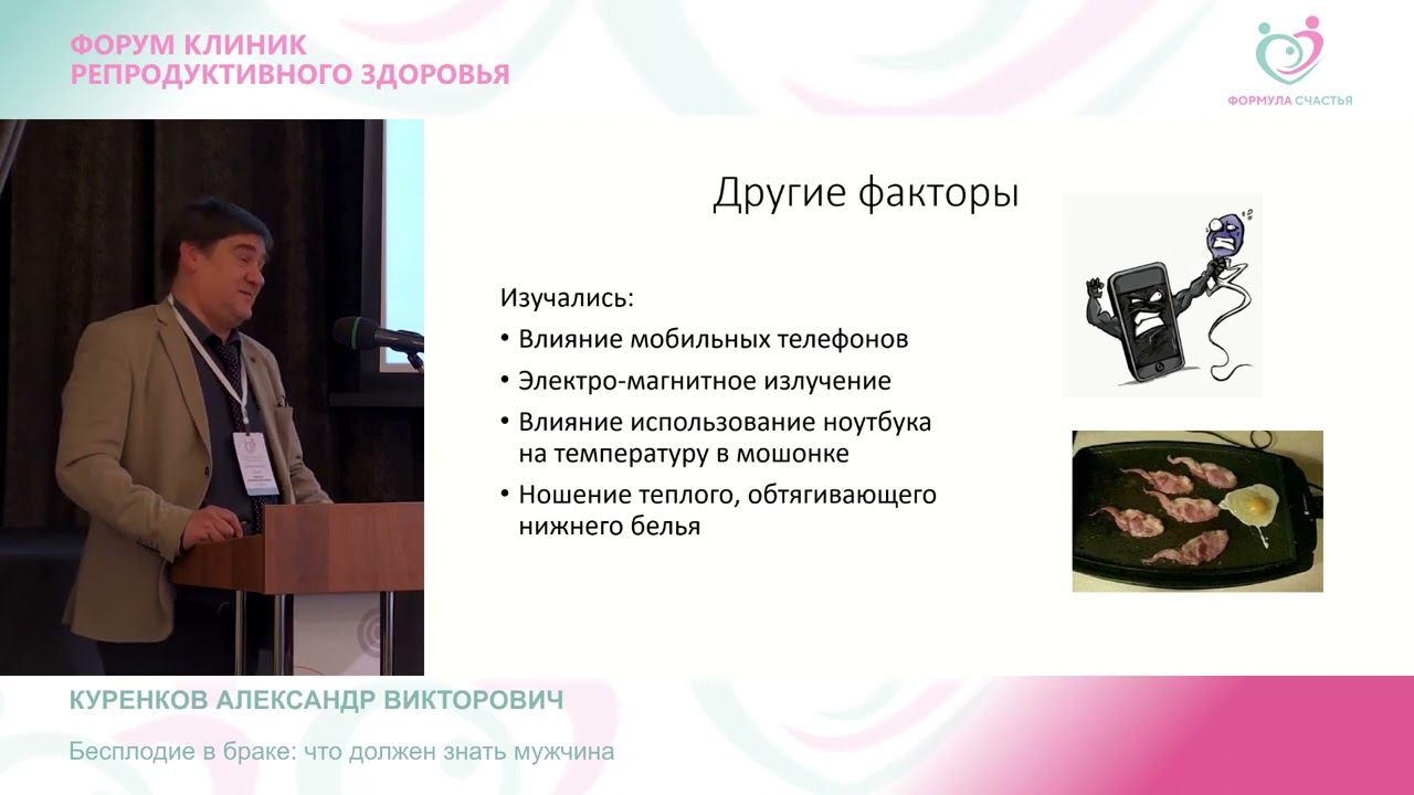 Куренков А.В. «Бесплодие в браке: что должен знать мужчина»