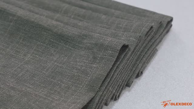 Римская штора кордового типа белые комплектующие «Лен» Оливковый