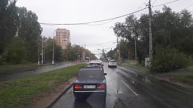 Экзаменационные маршруты кат. "C и D" в г. Тольятти с комментариями, город