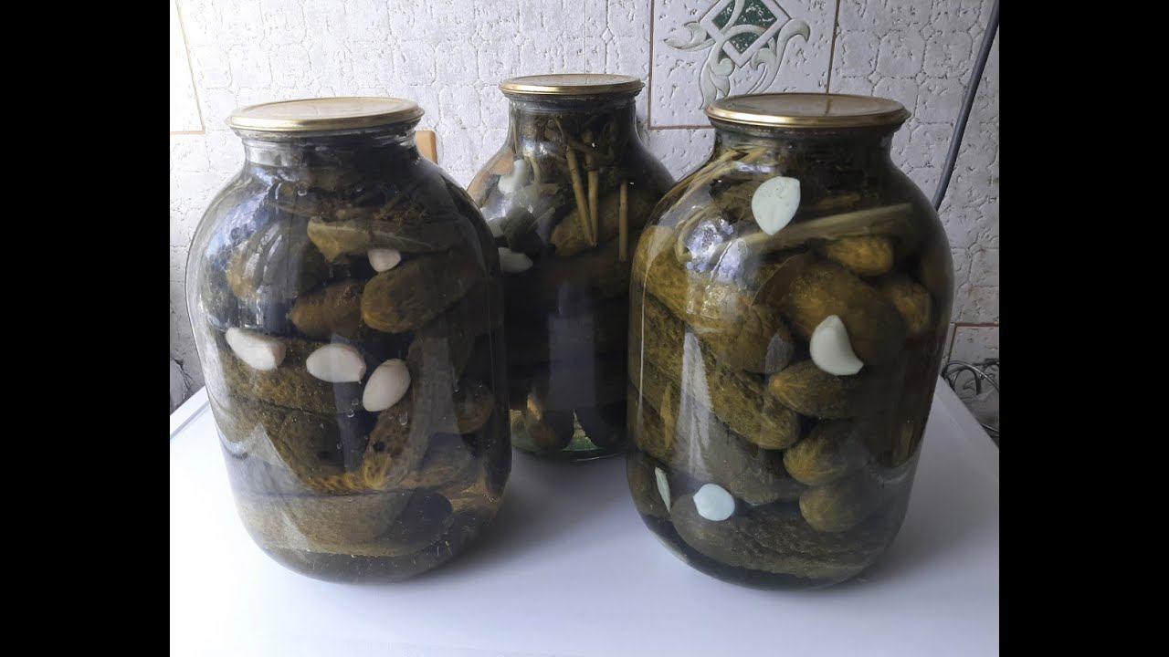 Пошаговый рецепт консервации огурцов