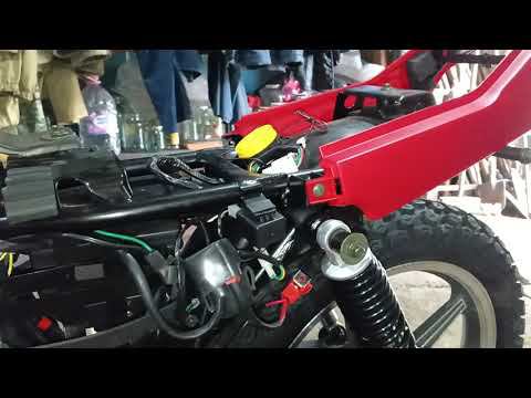 МОТОЦИКЛ INTRUDER 200 установка датчика боковой подножки