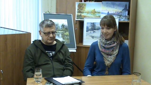 Беседа с костромским художником Мариной Кротовой.mp4