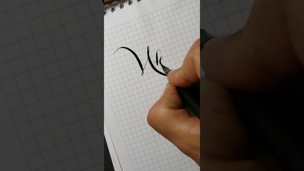 Каллиграфия, творчество остроконечным пером #каллиграфия #почерк #творчество