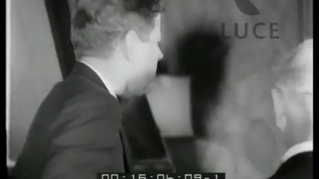 Кинохроника, Кеннеди в Италии на выходных. 05.07.1963. Kennedy in Italia durante il fine settimana