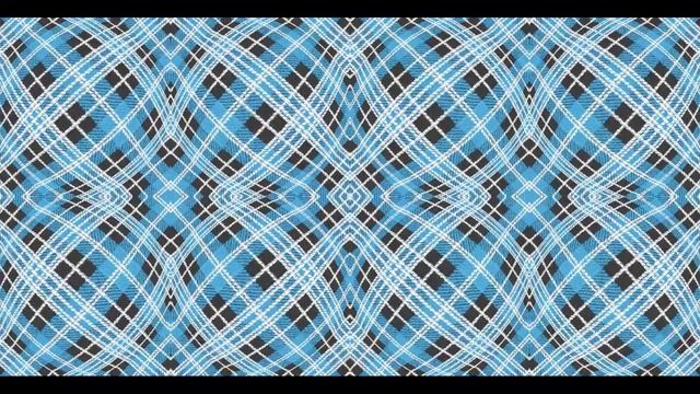 Крутящаяся голубая клетка