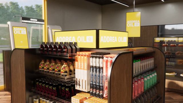 Digital Signage решения для АЗС-станции