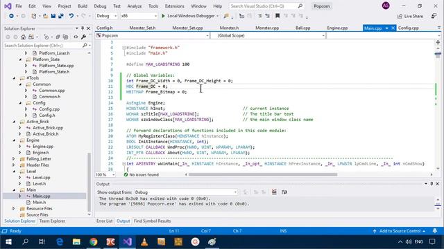 Базовый курс С++ Часть #76. Двойная буферизация (Double Buffering) (720p)