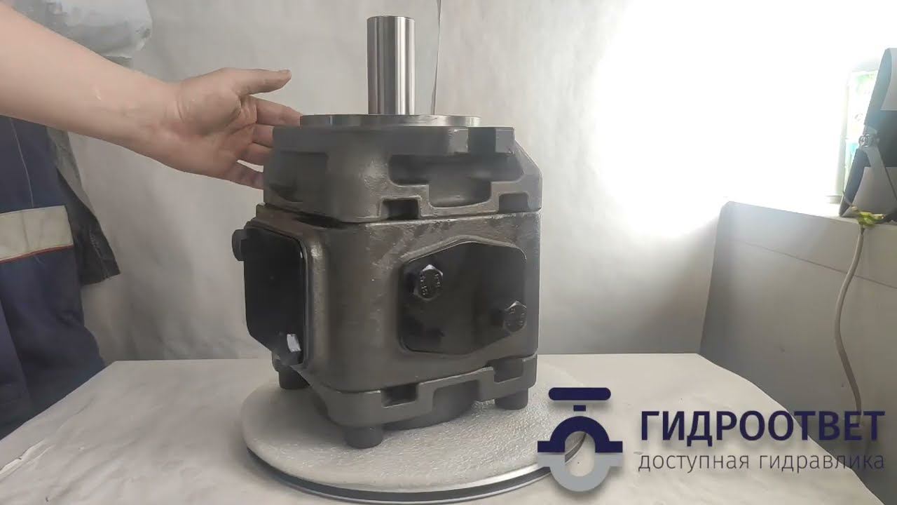 YLH3-160-R-VPC-10 - Шестеренный насос внутреннего зацепления м 160 см3, аналог PGH5-3X/160RE11VU2