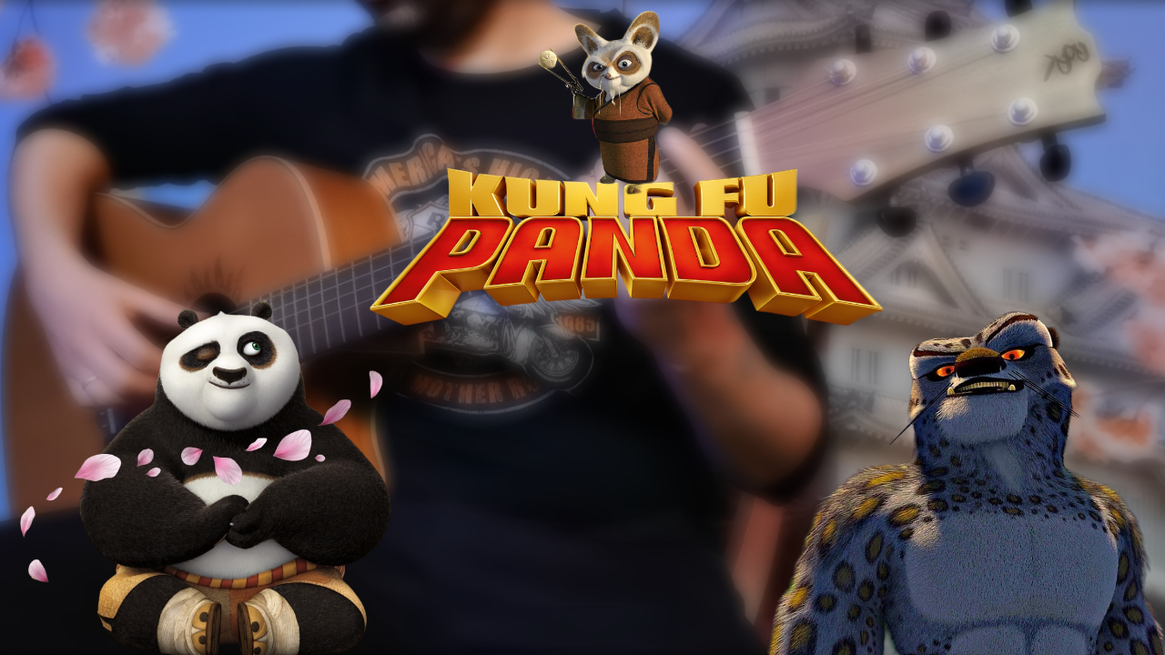 Кунг фу панда OST - Oogway Ascends Fingerstyle Guitar Cover