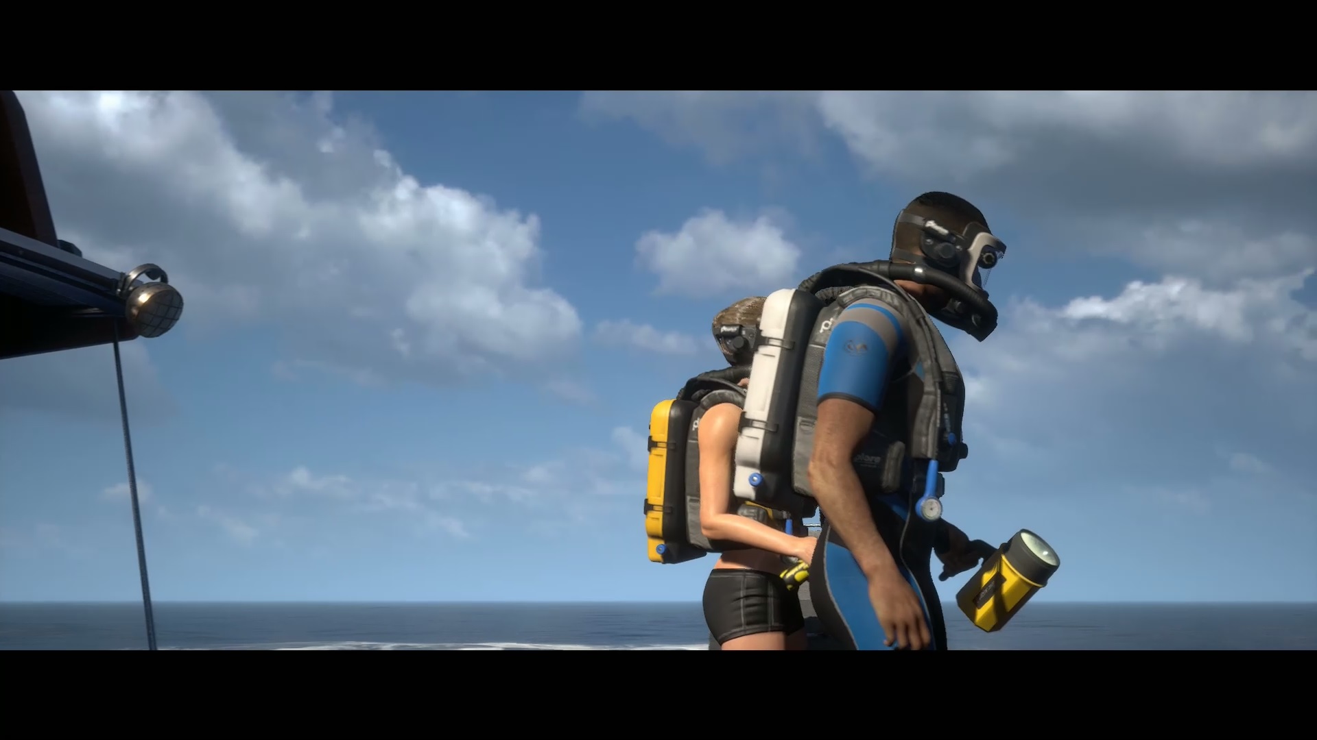 The Dark Pictures Anthology: Man of Medan. Part 2. Вся компания в сборе на яхте Duke of Milan.