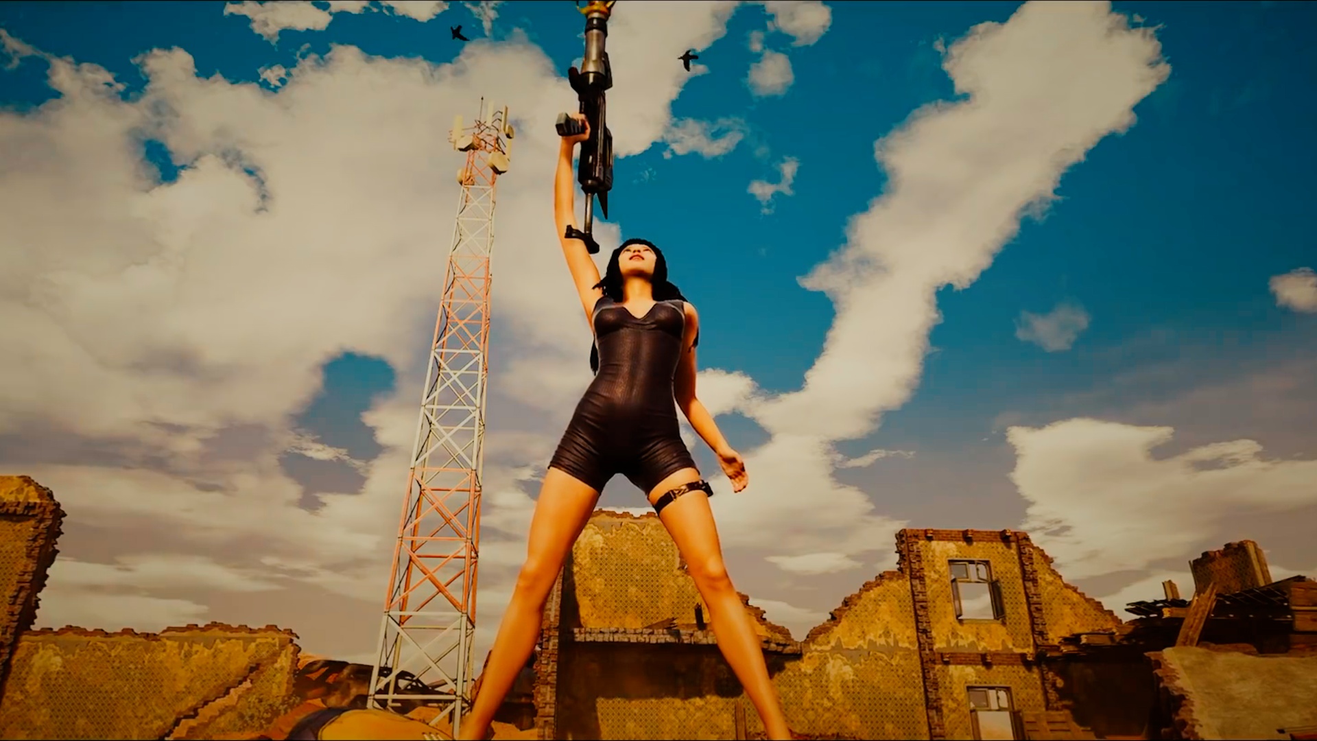 Showa American Story - анонсный трейлер игры про постапокалипсис.