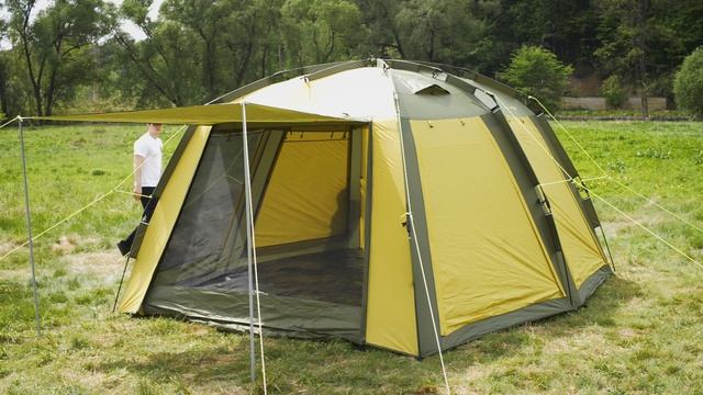 Туристический шатёр автомат Lego. Сборка 2 минуты.