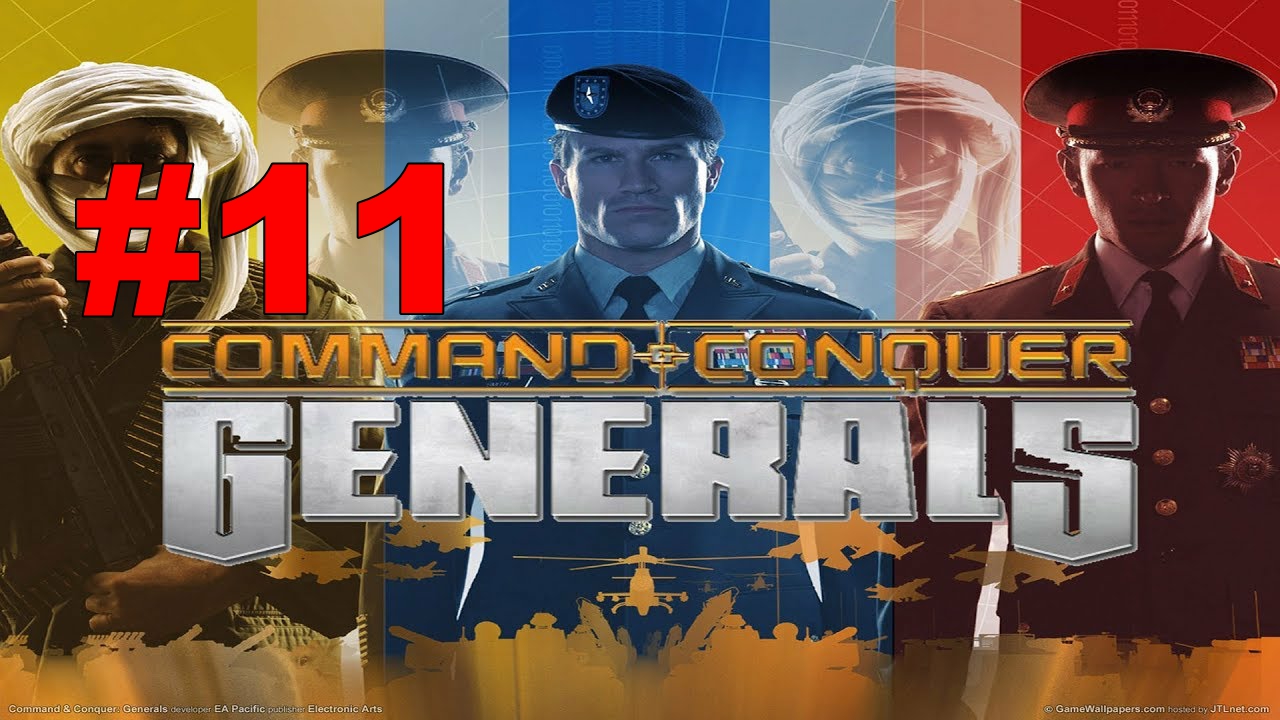▶Command & Conquer: Generals. Ядерная зима(Китай). #11