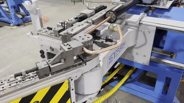 Гибка медной тонкостенной трубы. Автоматический трубогиб CNC 38.