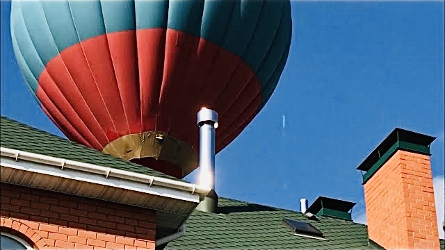 «... Наши люди в булочную...» на воздушном шаре летают!