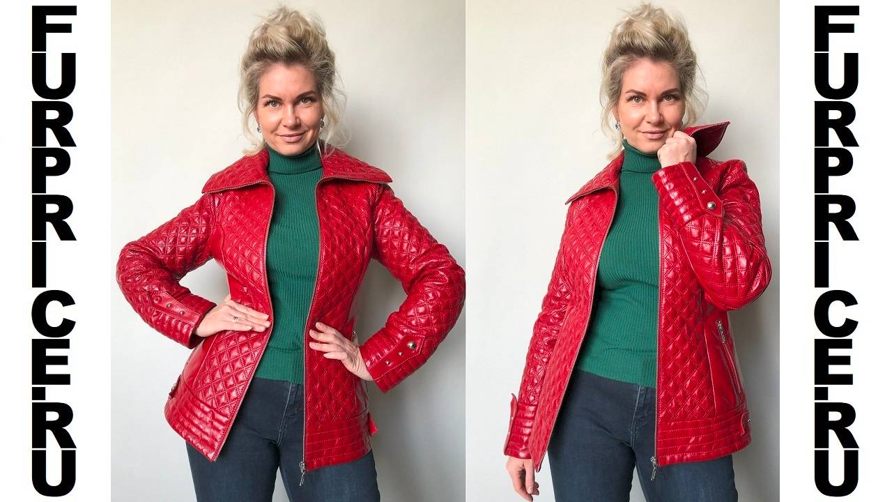 Куртка женская тм ARTIWIN'S цв.красный новая всего за 7500 ₽, р.40-42 на сайте furprice.ru арт 11834