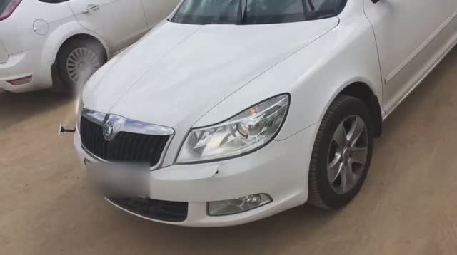 Skoda Octavia A5. Оригинальный фароомыватель