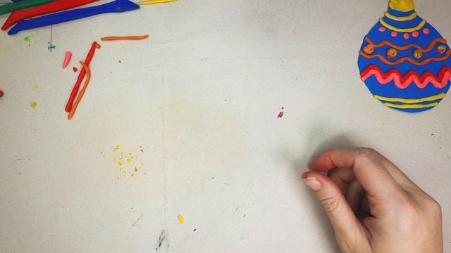 Новогодняя лепка.mp4