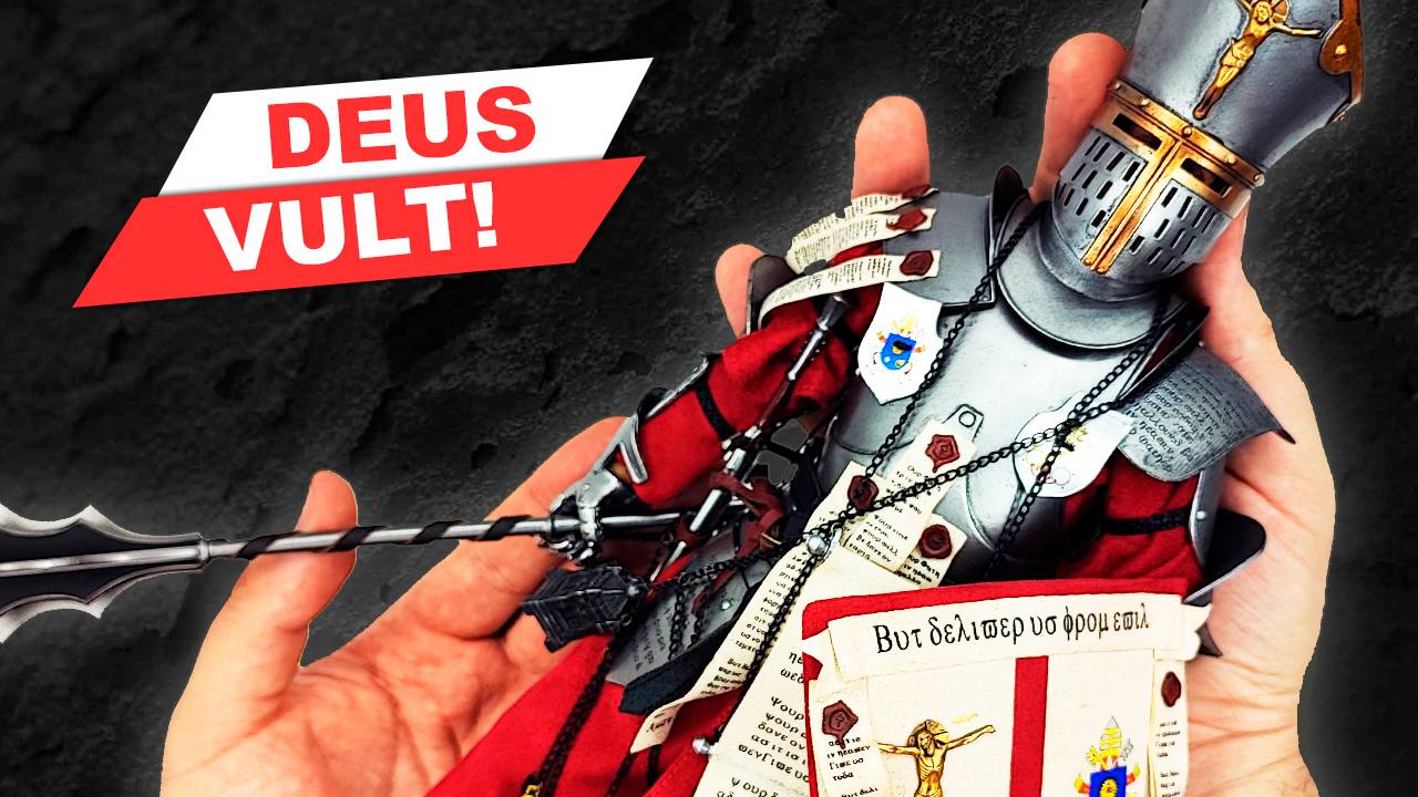 Итальянские войны, или Warhammer? - Понтифик в рыцарской броне - фигурка от Coomodel
