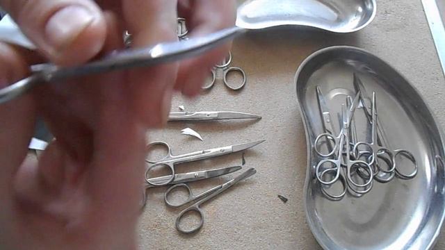 Ножницы изогнутые