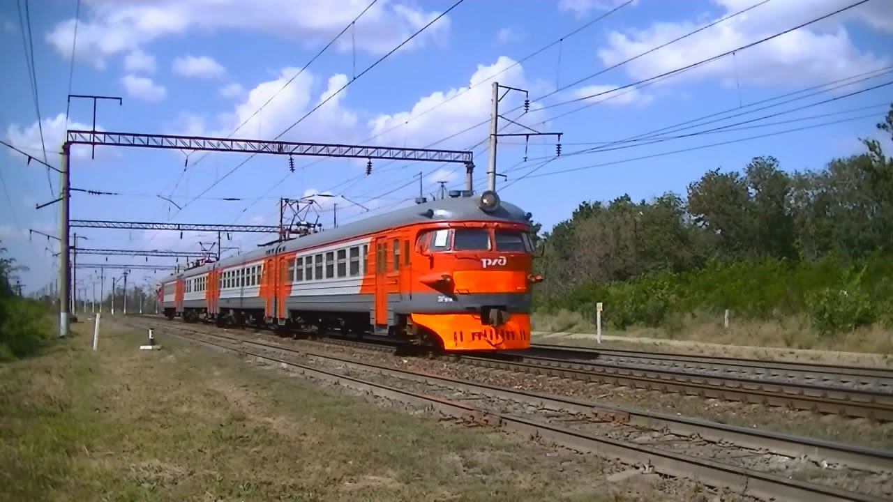 РЖД ЭР9П-К-239 Тихорецкая - Армавир-2