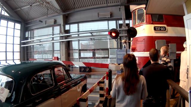 Переезд со шлагбаумом