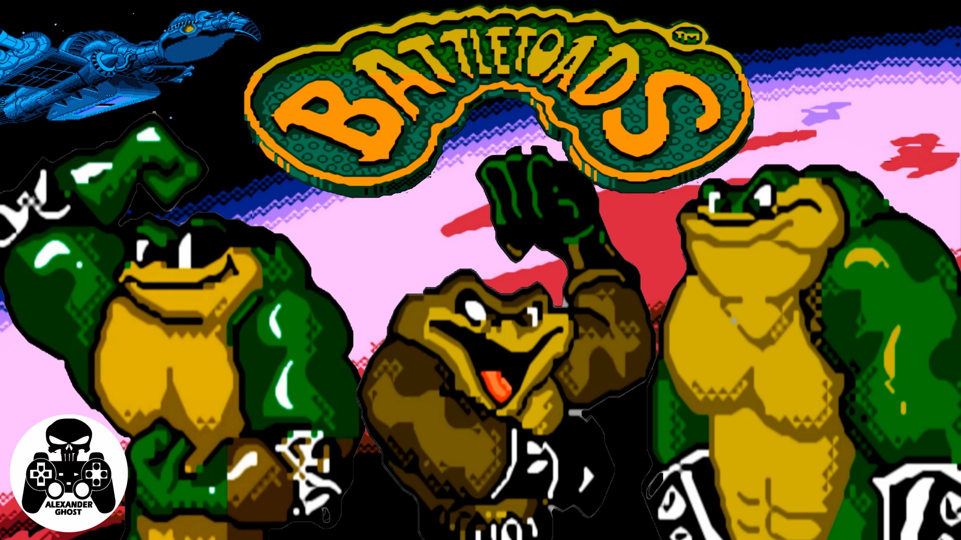 Battletoads NES/Dendy/Famicom прохождение Pimple