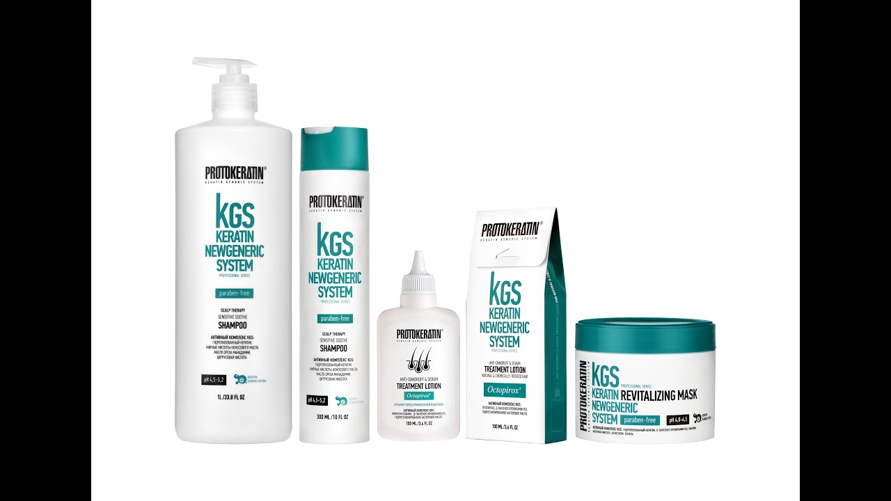 Деликатный уход за чувствительной кожей головы PROTOKERATIN