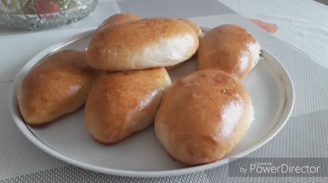 Пирожки с Грибами печенные Рецепт