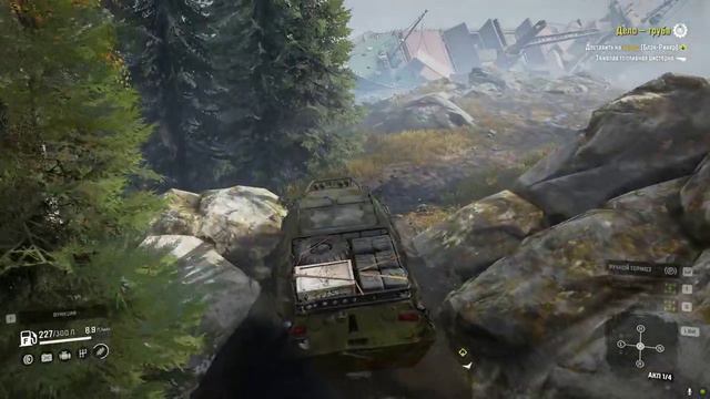 SnowRunner Мичиган. сложный режим, прохождение 10. 12.08.2024