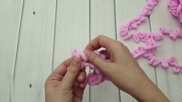 Провязывание лицевых петель