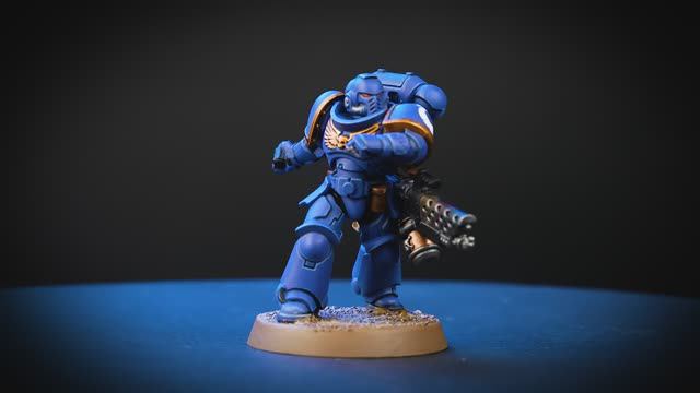 How to Paint： Battle Ready Ultramarines Infernus Marine