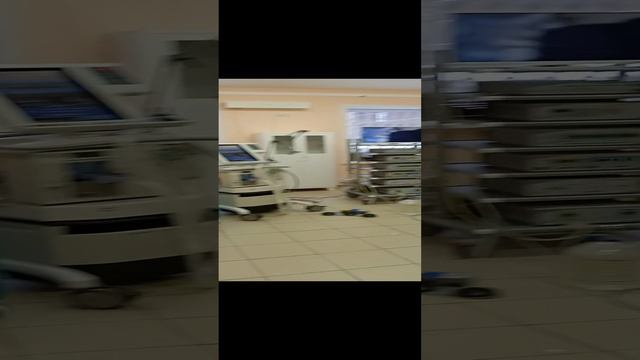 Операционная для студентов, эндоскопия.