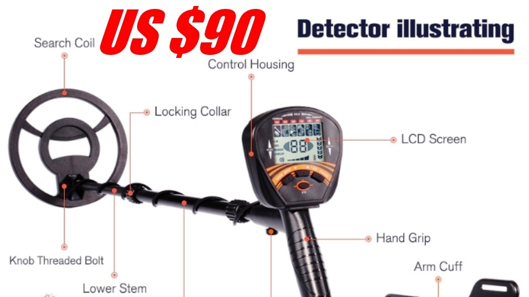 Металлоискатель, Kingdetector MD-810 PRO, Чувствительность До 40 см, Дискрим