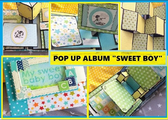 КРАСИВЫЕ ПОДАРКИ СВОИМИ РУКАМИ ВИДЕО / ФОТОКНИГА "MY SWEET BABY BOY" / CRAZY PAPER