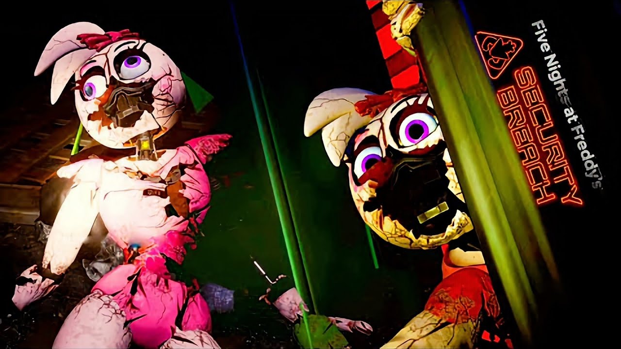 Чика Все!_ Сломали Чику ● FNAF Security Breach