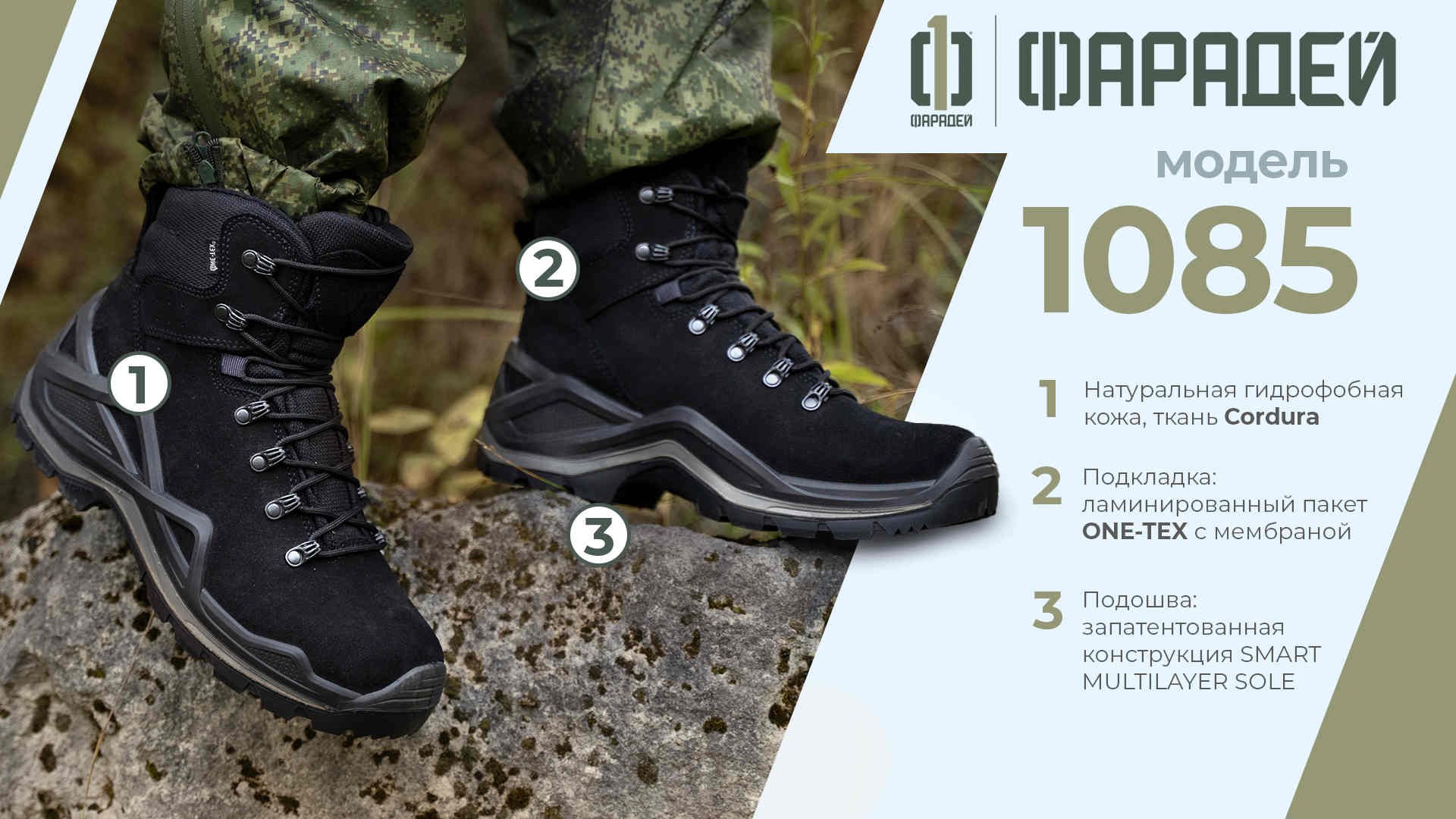 Модель 1085: Новая коллекция! Универсальные демисезонные ботинки