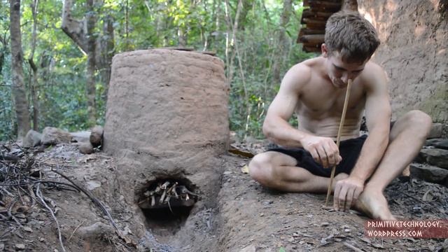 Primitive Technology: Посуда из термитной глины