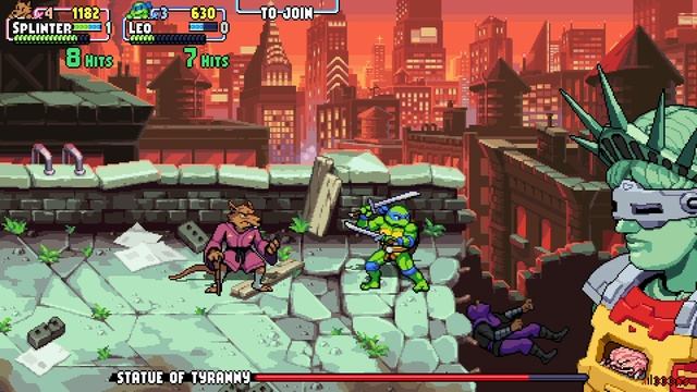 Teenage Mutant Ninja Turtles Shredder's Reveng. Part 4.End(co-op)