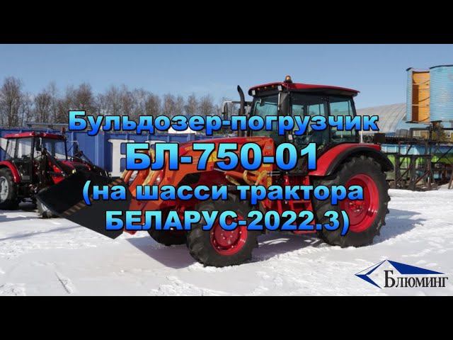 Погрузчик БЛ-750-01 (на трактор Беларус 2022.3)