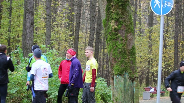 Измайловский полумарафон 2015 Перед стартом